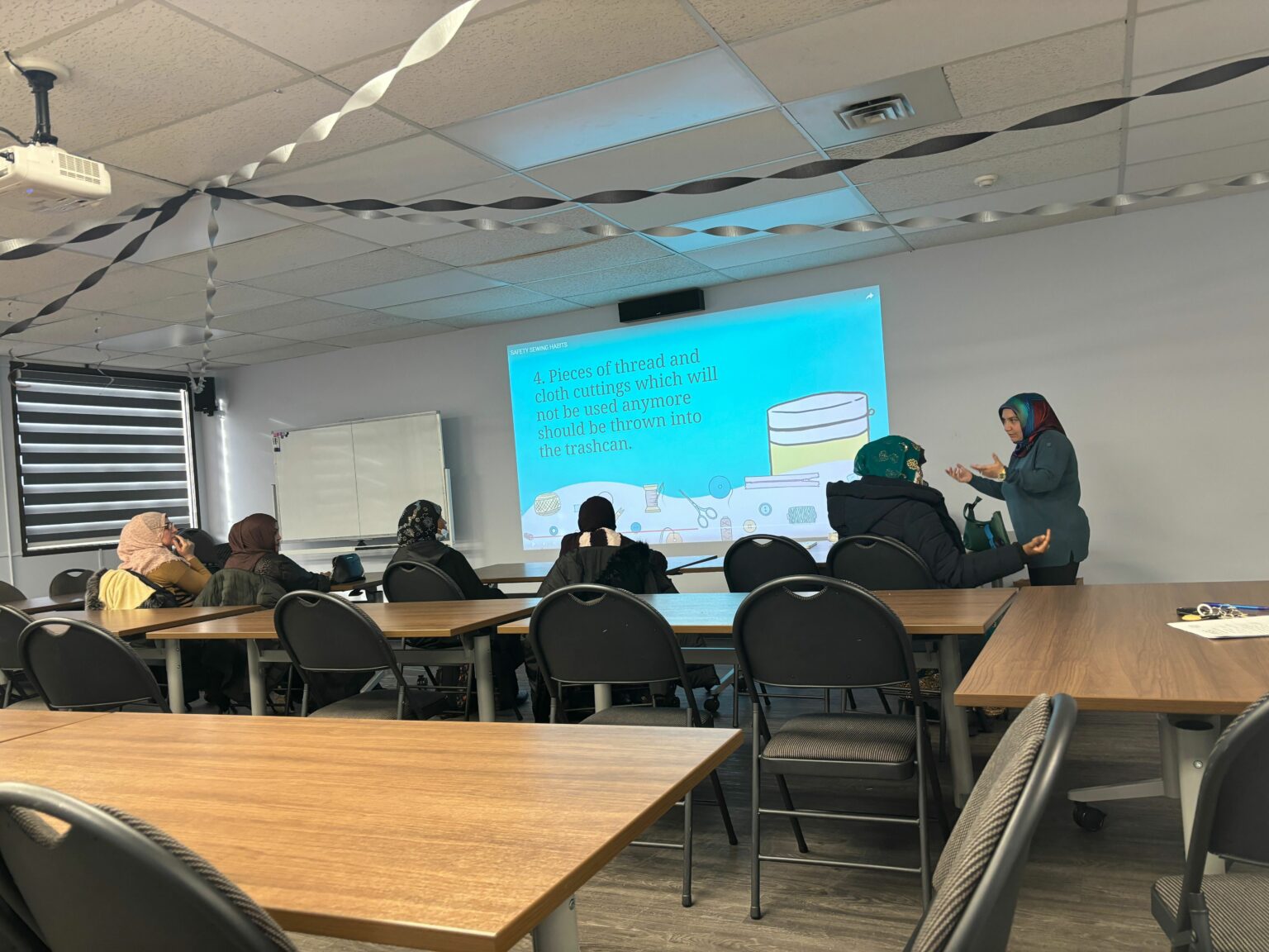 Women Empowerment Program deliver sewing lessons to participants! – AIWCC